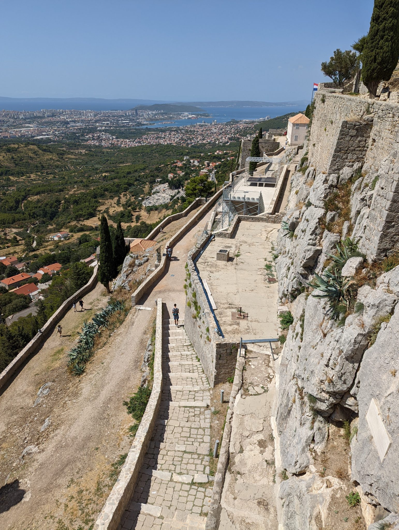 Croatie - day 10 - Kliss fortress - Marion